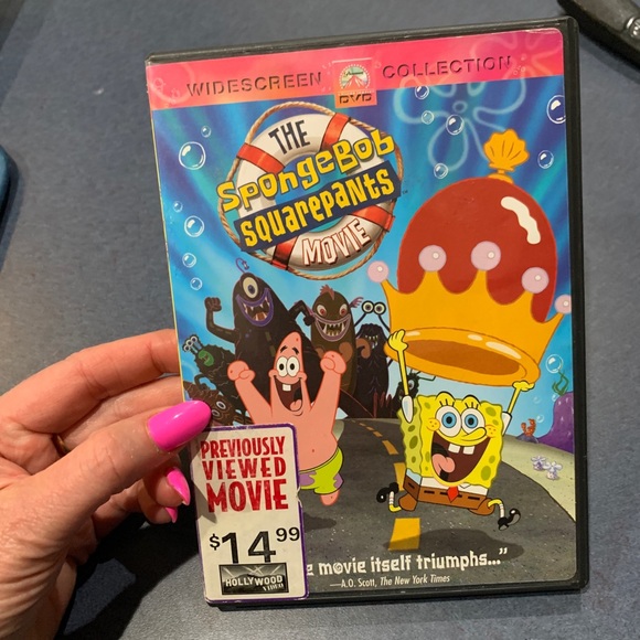 The Spongebob Squarepants Movie Vhs